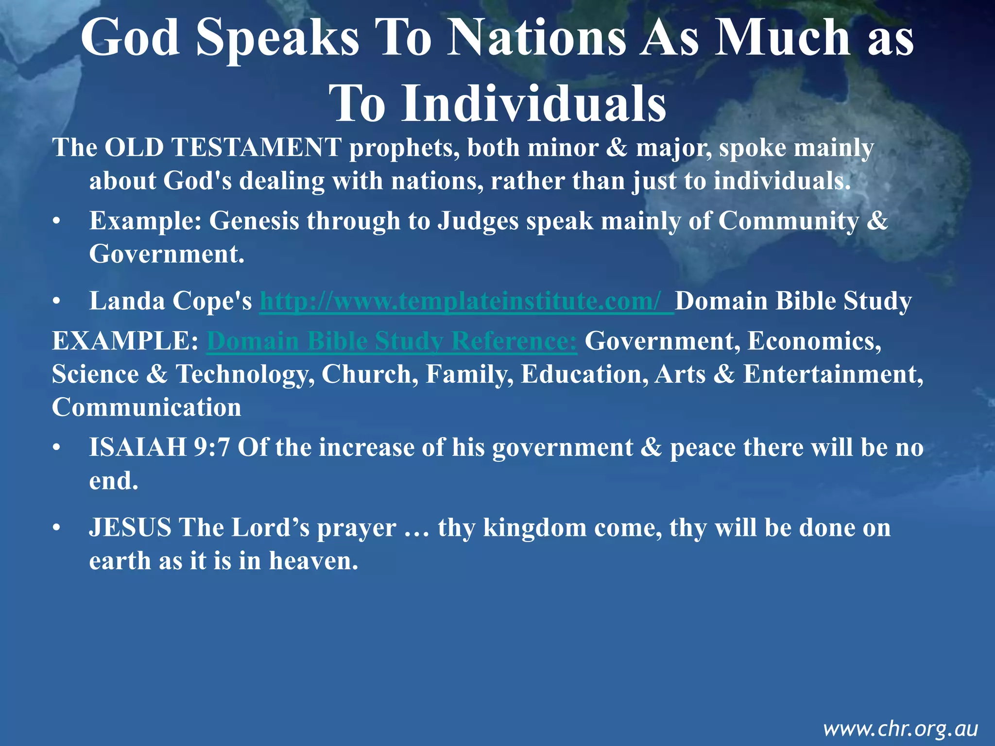 Our Australian Christian Heritage | PPT