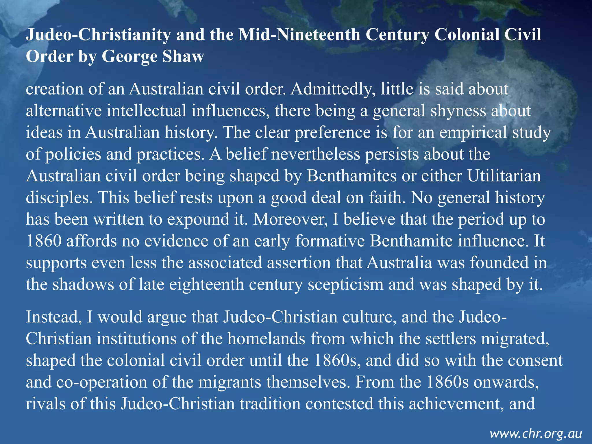 Our Australian Christian Heritage Printable | PDF