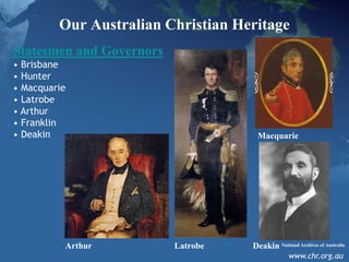 Our Australian Christian Heritage Printable | PDF