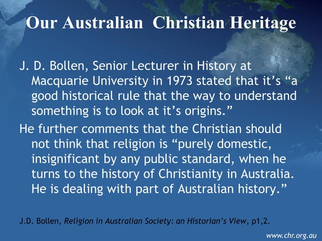 Our Australian Christian Heritage Printable | PDF | Christianity ...