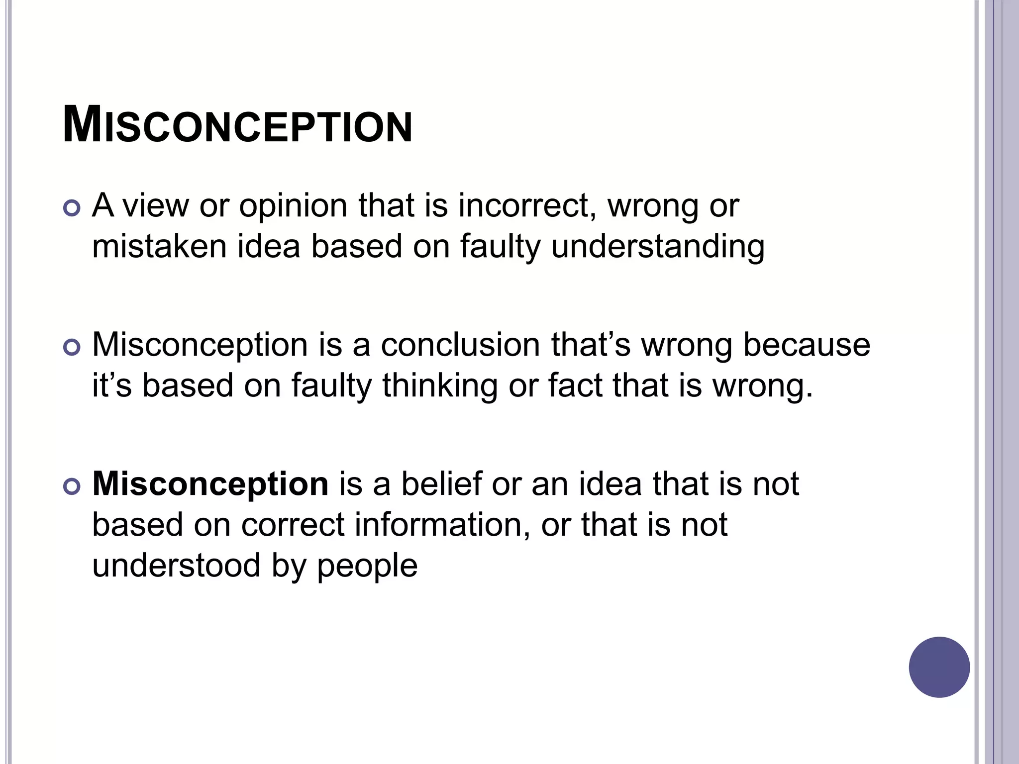 Misconceptions in Biology Books | Biology Books, Source of Knowledge or ...