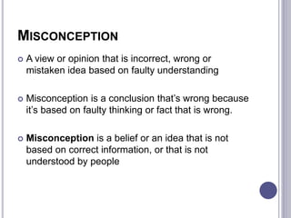 Misconceptions in Biology Books | Biology Books, Source of Knowledge or ...