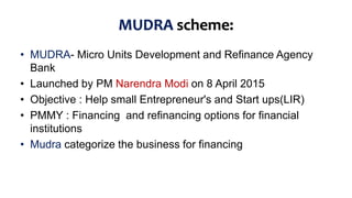 Narendra Modi’s MUDRA yojana spells trouble for banks; bad loans jump 53% | PPTX