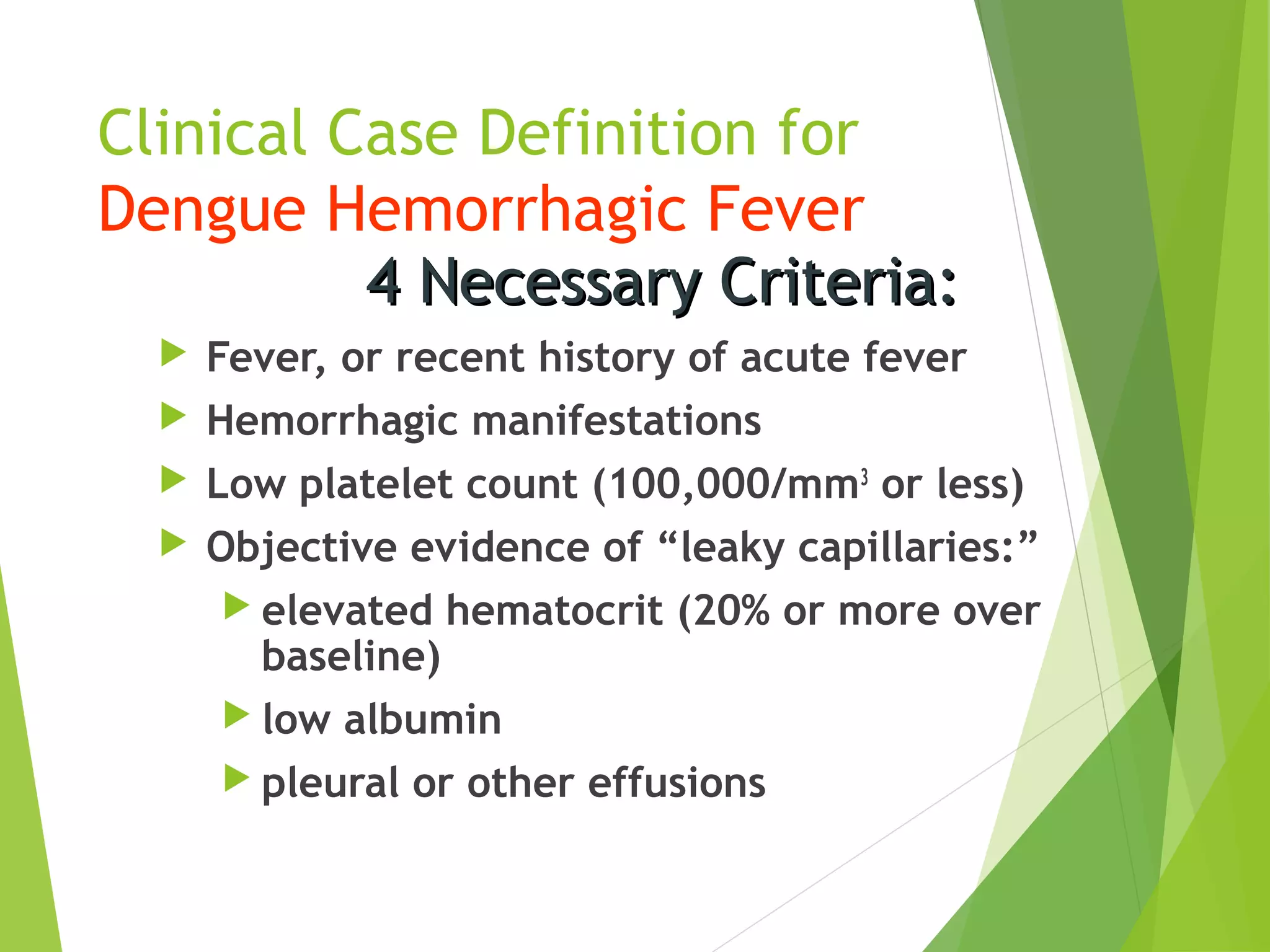 Case Presentation Dengue Fever | PPT