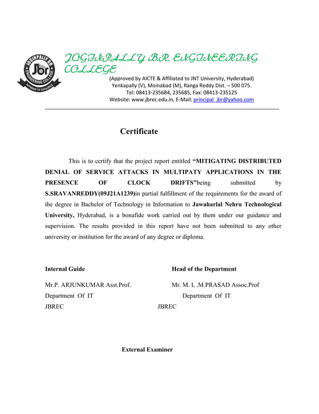 Our certi | PDF | Free Download