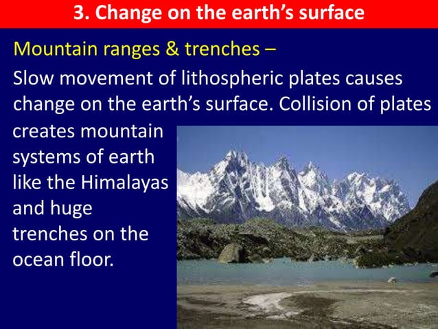 Our Changing Earth (Grade 7) | PPSX | Geology | Science