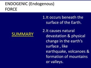 Our Changing Earth (Grade 7) | PPSX