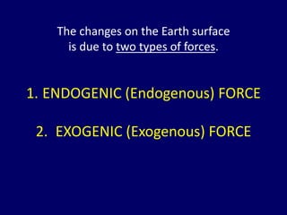 Our Changing Earth (Grade 7) | PPSX