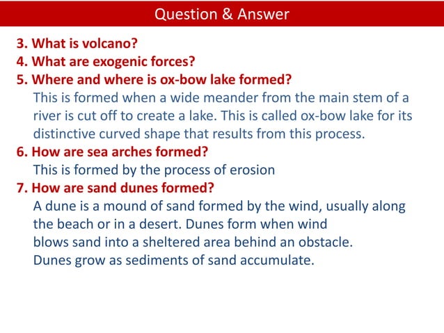 Our Changing Earth (Grade 7) | PPSX | Geology | Science