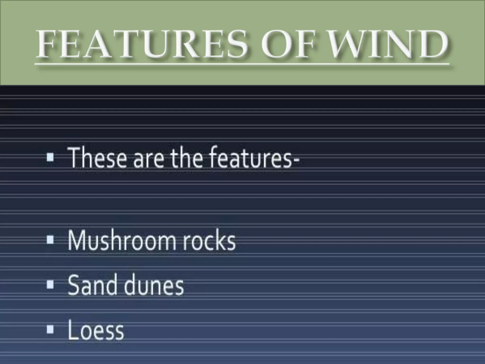 Our changing earth | PPTX