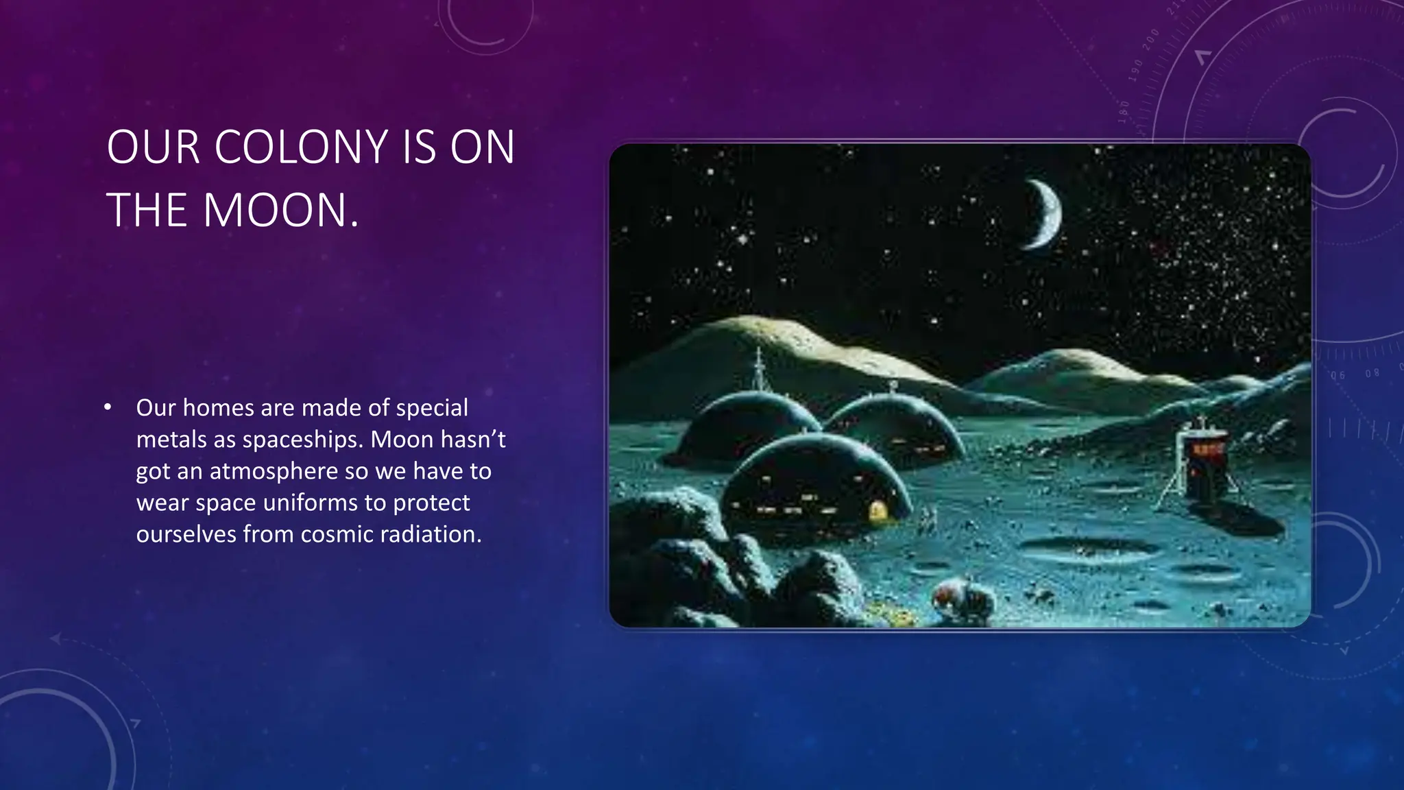 Our colony in space or how to colonize moon. | PPTX