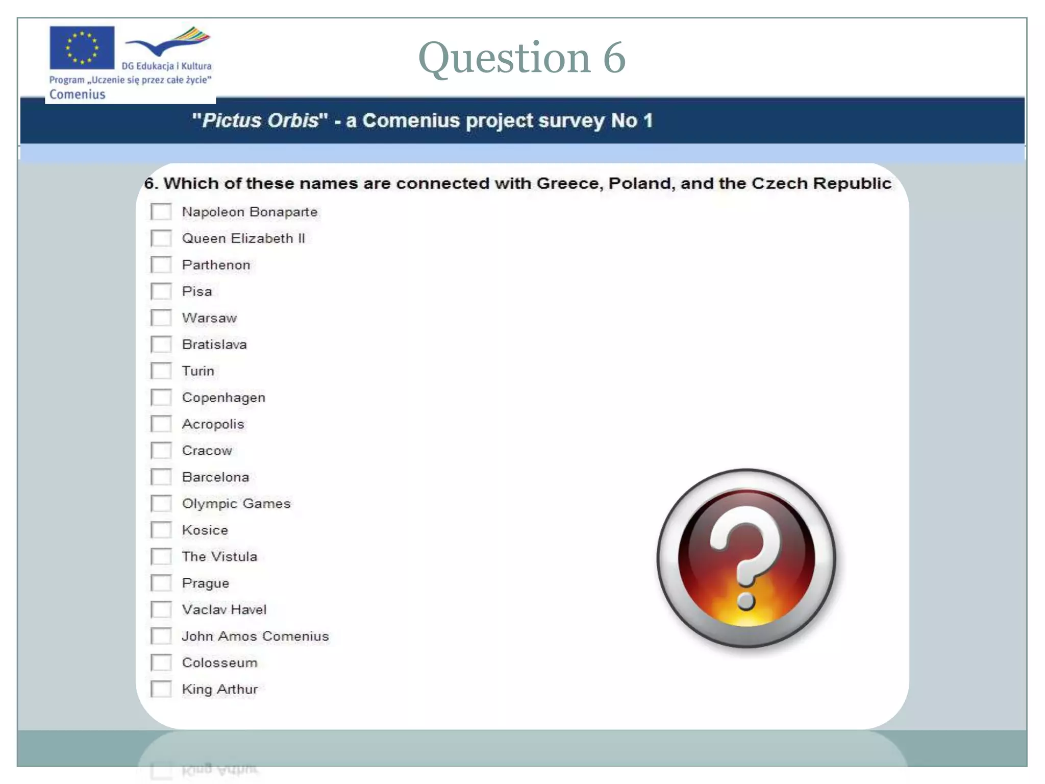 Our comenius project a survey and its analysis "Orbis Pictus" | PPTX