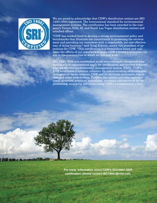 Our Commitment To The Environment 2010 | PDF | Power and Energy ...