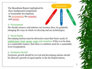 Our common future - The Brundtland Commission Report. | PPTX