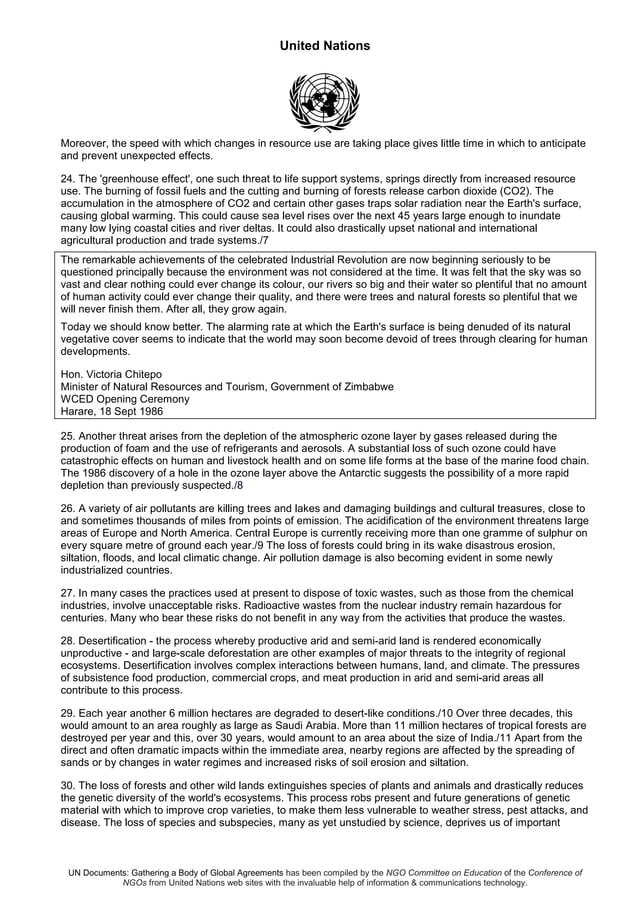 Our common future | PDF