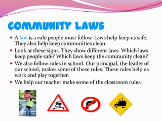 Our community by jody conn | PPTX