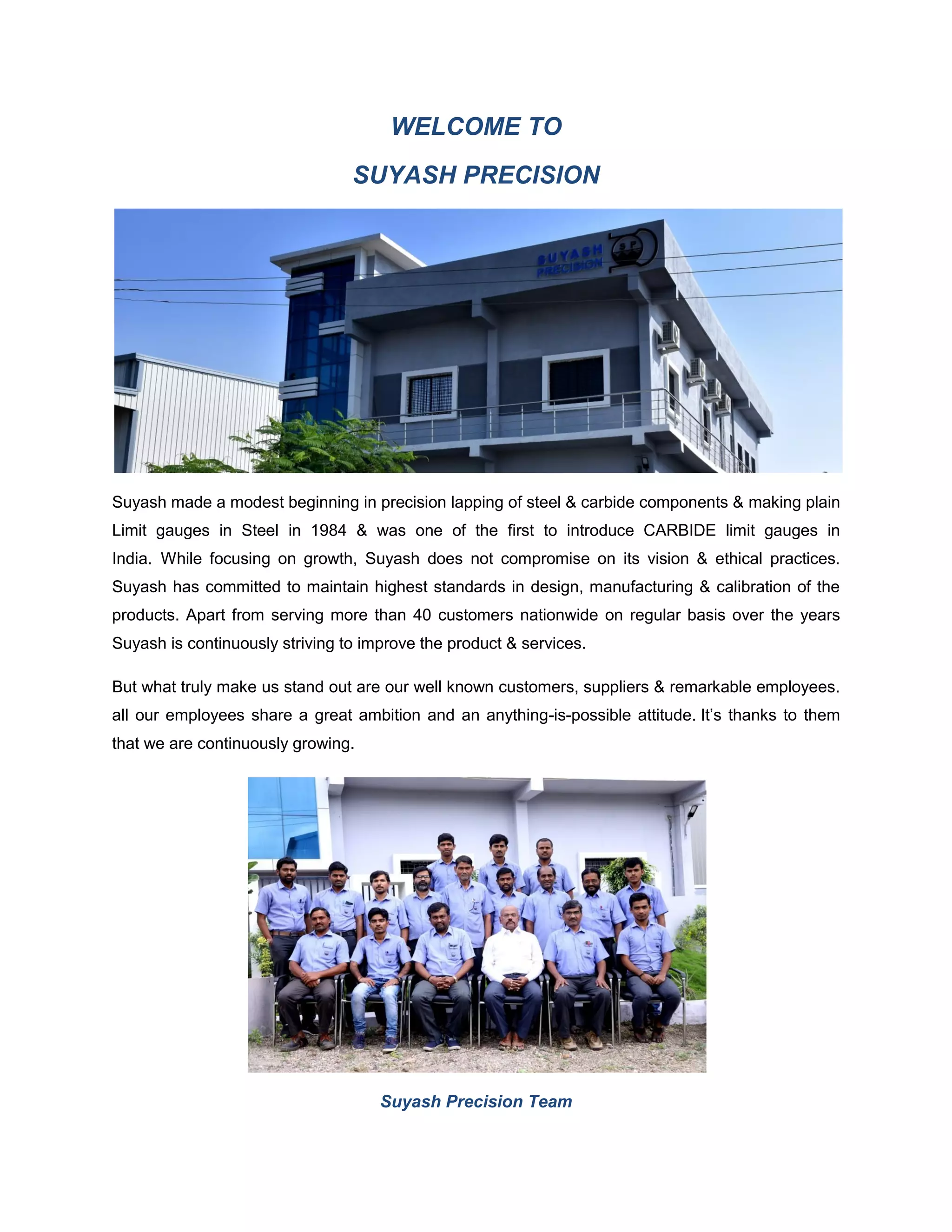 SUYASH PRECISION | PDF