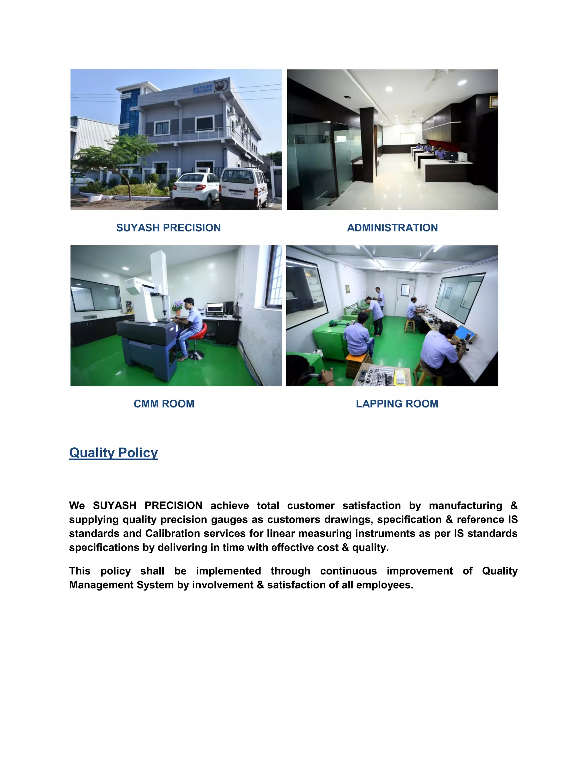 SUYASH PRECISION | PDF