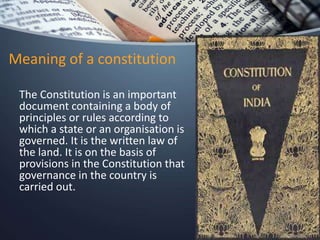 Our constitution | PPTX