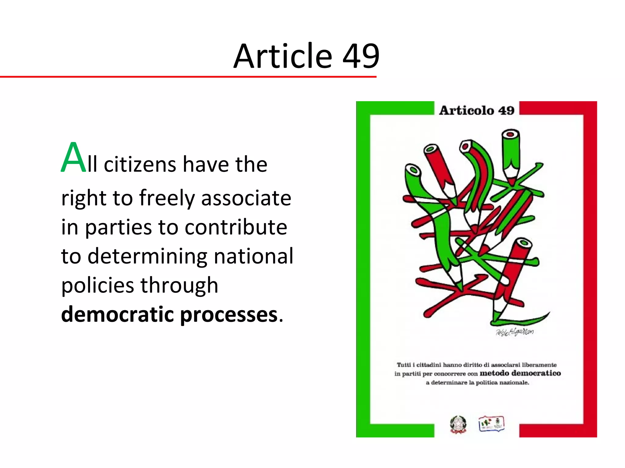 Our constitution 7 nuovo | PPT
