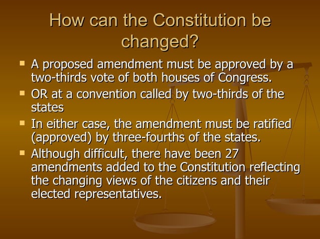 Our constitutional framework | PPT