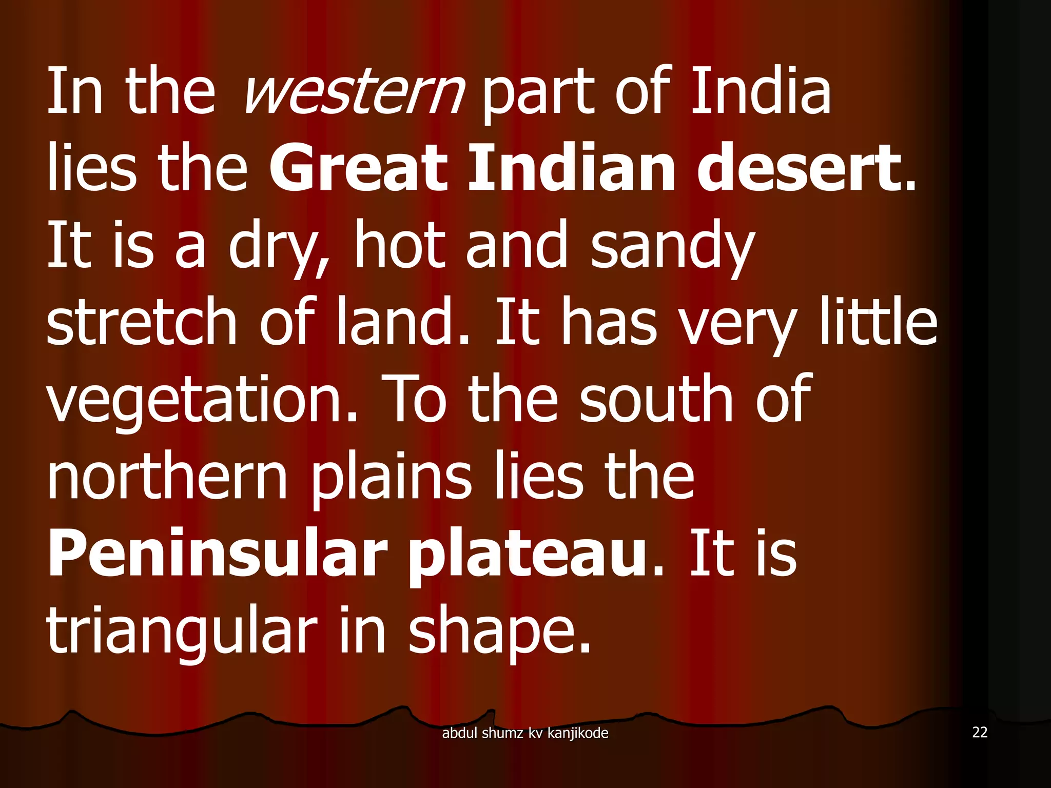 Our country India- class 6 Geography, cbse | PDF