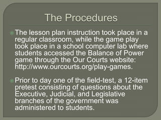 Our courts presentation | PPTX