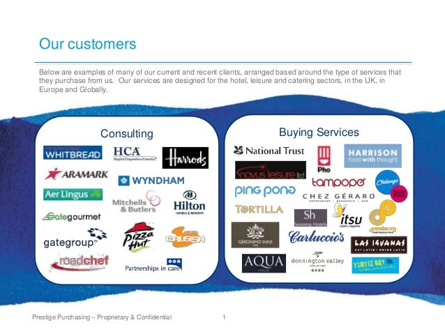 Our customers slide 29 11-12