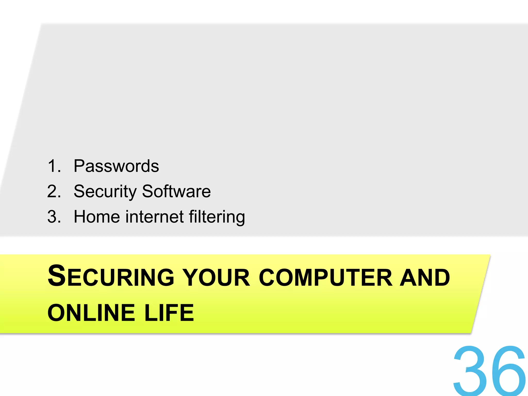 Our Digital World - A look at E-safety issues for teenagers | PPT
