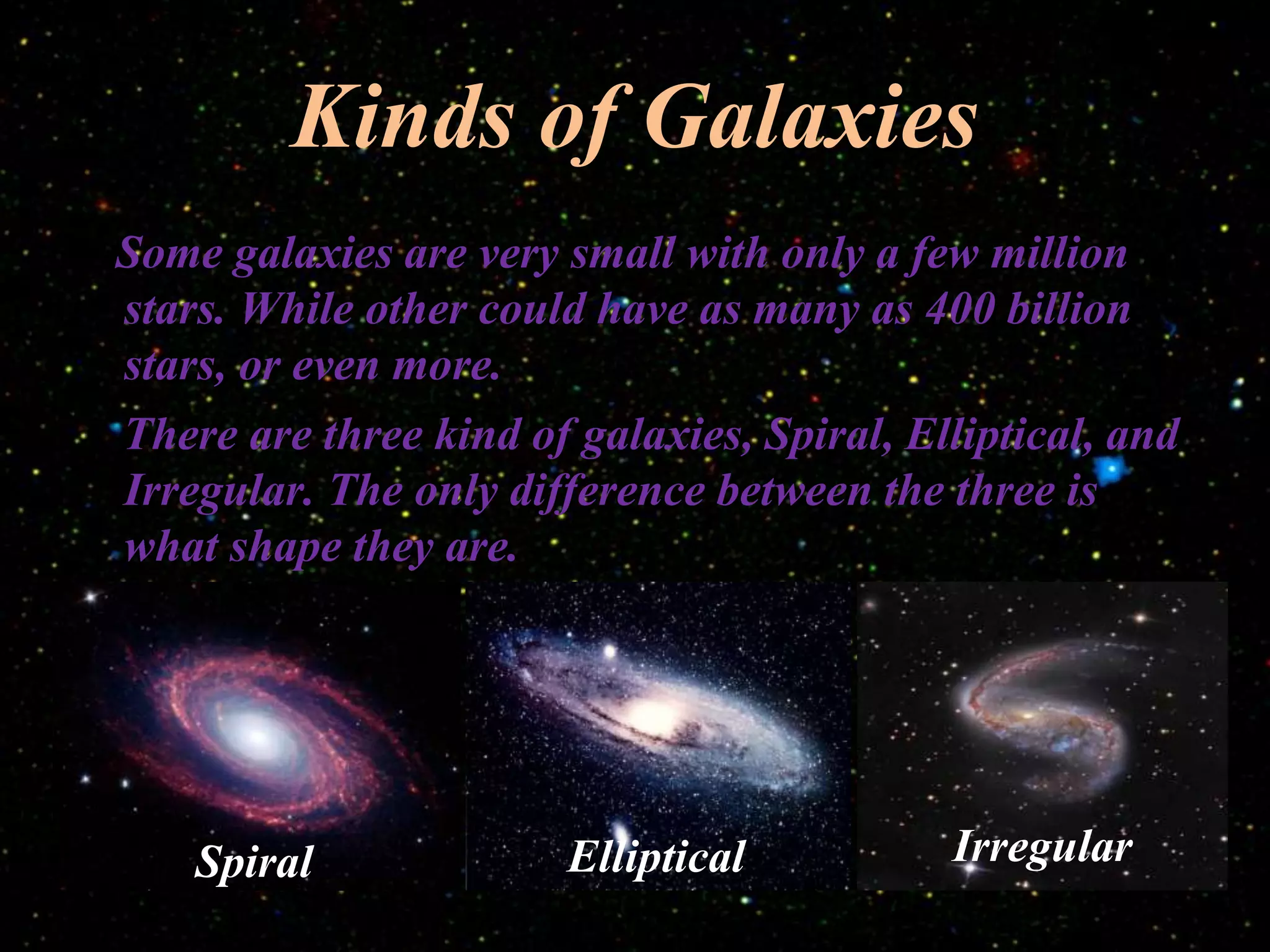 Our earth in the universe | PPTX