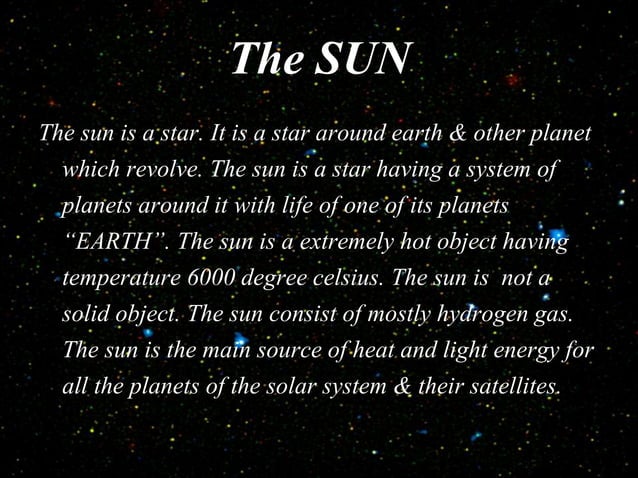 Our earth in the universe | PPTX