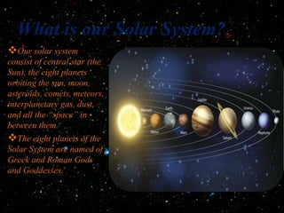 Our earth in the universe | PPTX