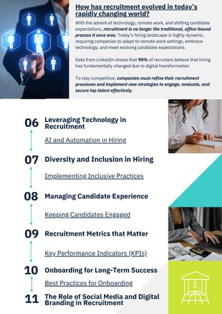 Mastering Modern Recruitment Best Practices for Hiring Success | PDF