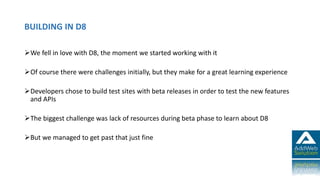 Our encounter with d8 | PPT