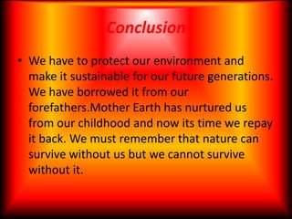 Our environment | PPTX