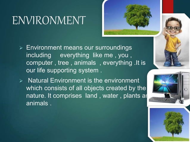 Our environment | PPTX | Geography | Science