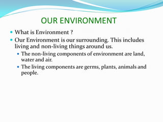 Our environment | PDF