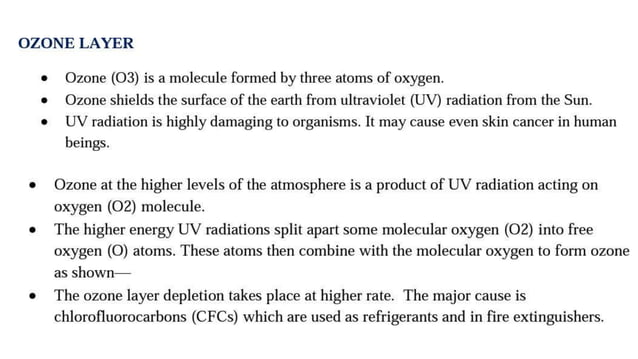 OUR ENVIRONMENT PPT CLASS 10 SCIENCE CHAPTER | PPTX | Environment | Science