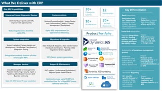 Key dynamics solutions: Dynamics 365 Services | PPTX