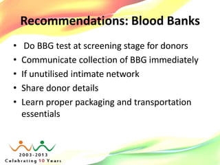 Our experience with Bombay Blood Group | PPTX