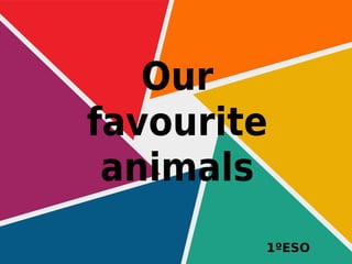 Our favourite animal | PDF