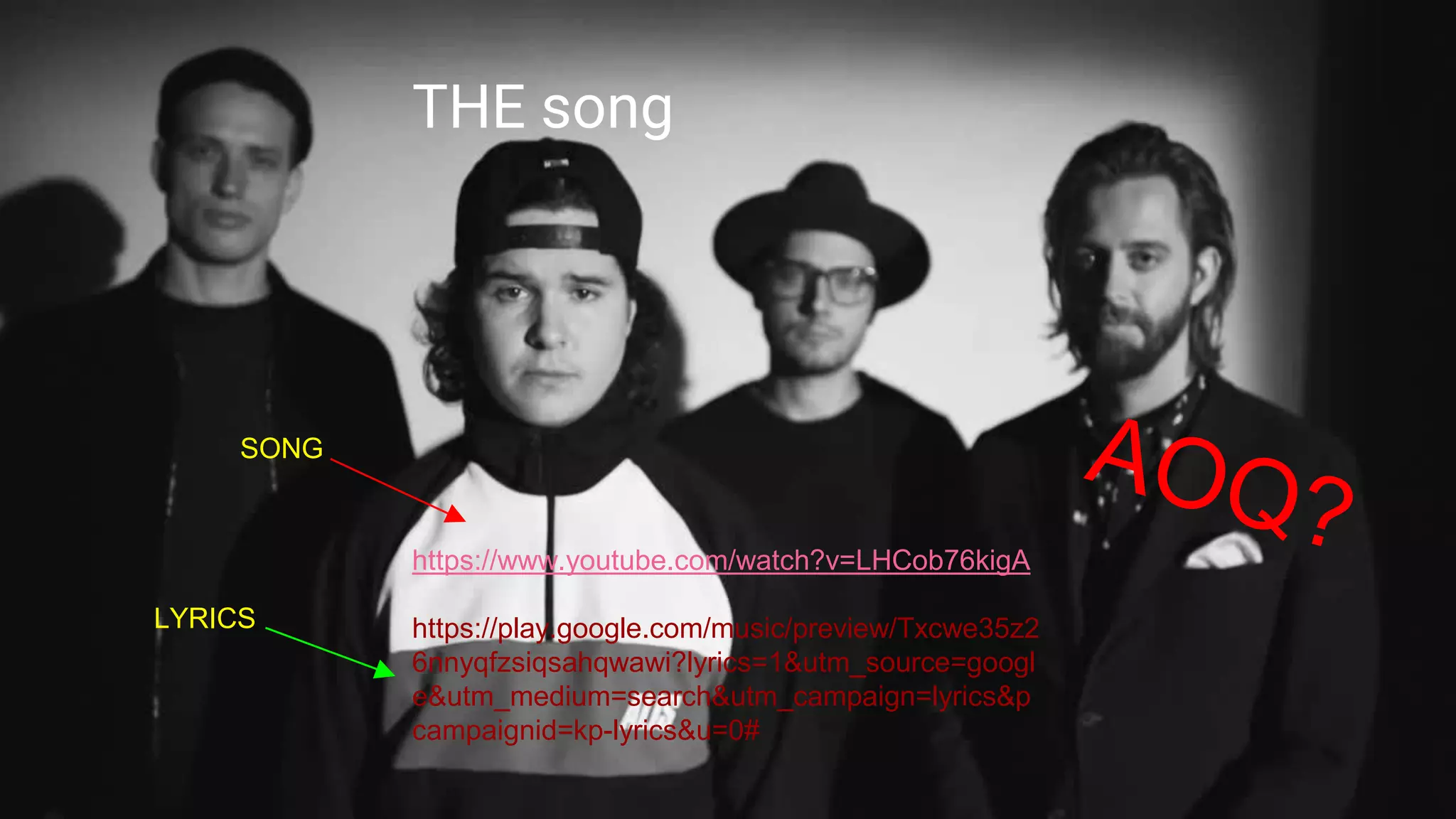 Our favourite song | PPTX