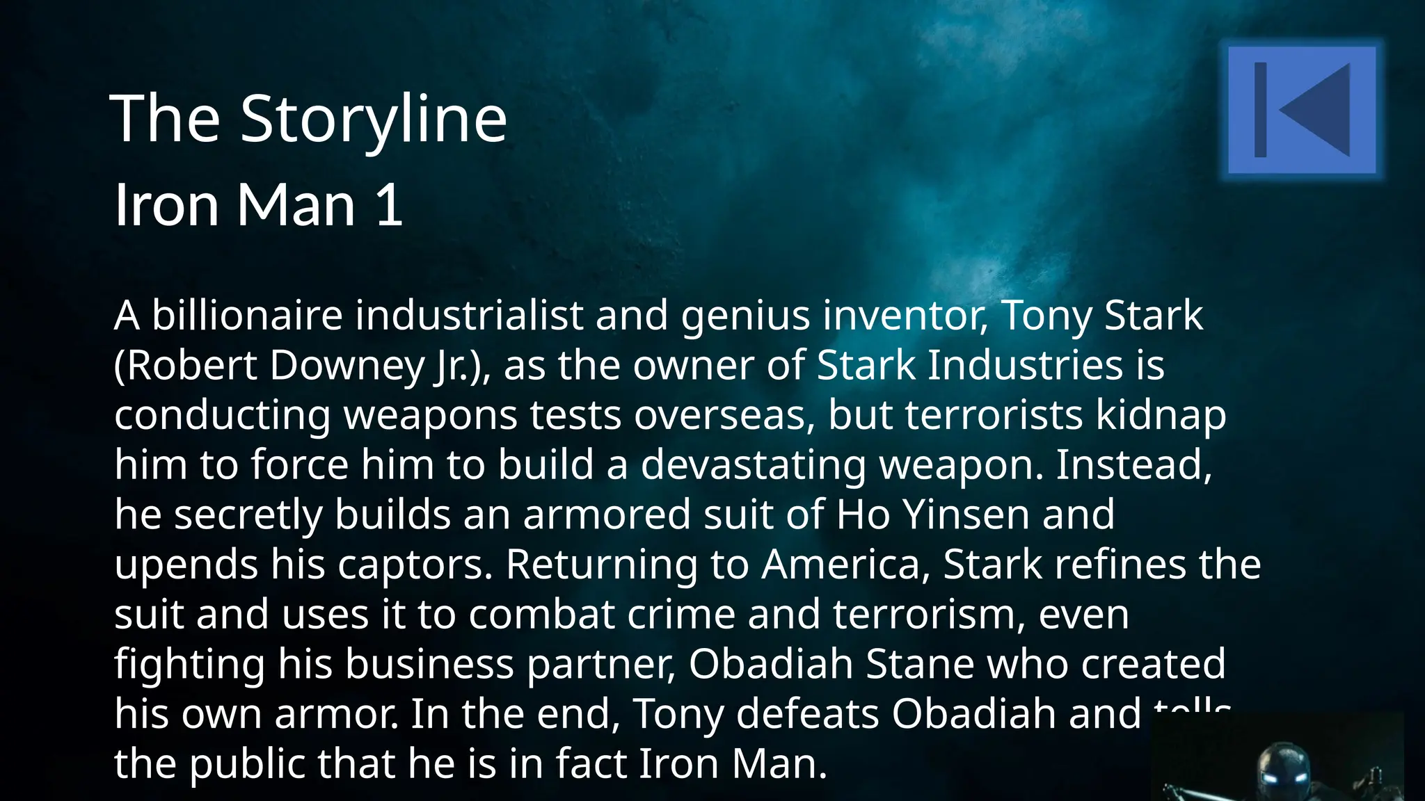 Our Favourite Superhero - Iron Man .pptx