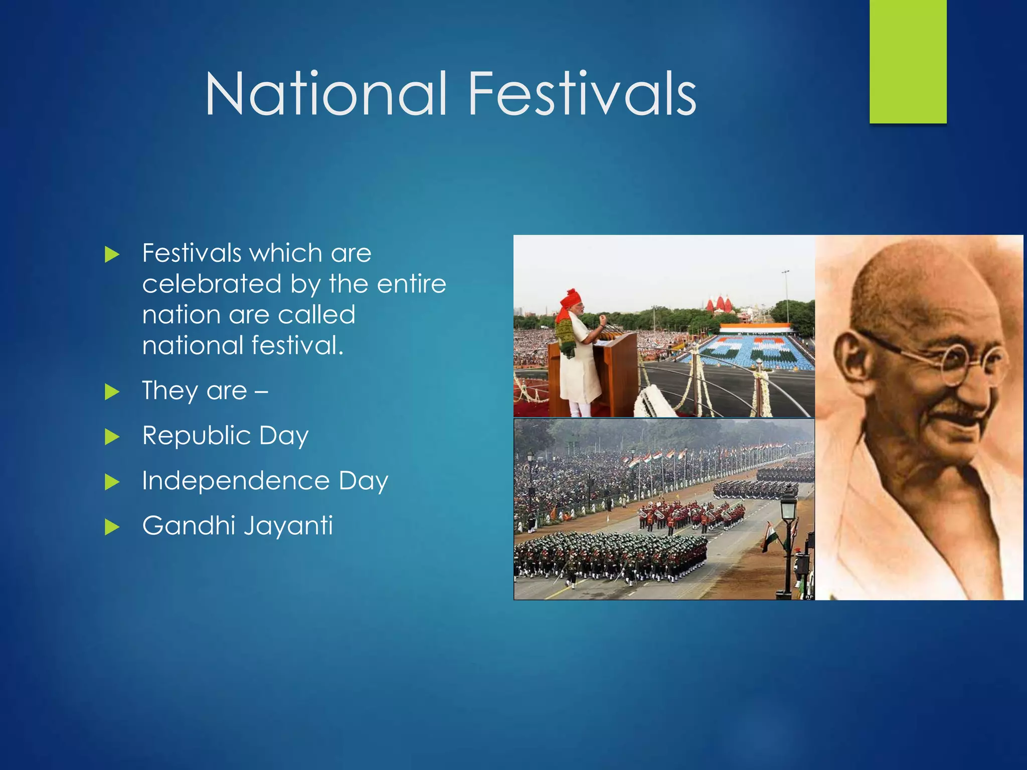 The Festivals Of India | PPTX