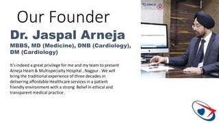 Our Founder - Dr. Jaspal Arneja Arneja Hospital | PDF