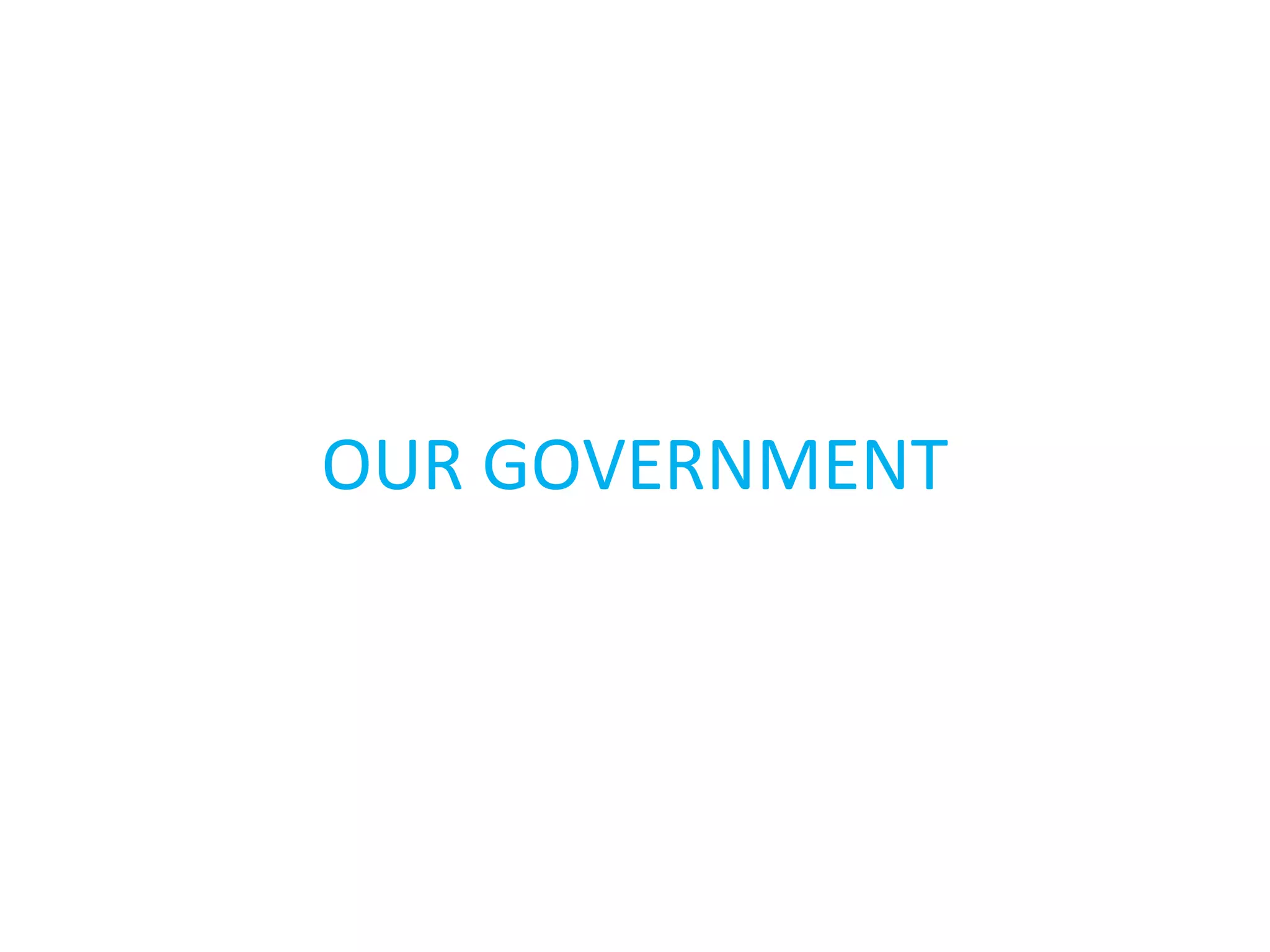 Our government | PPT