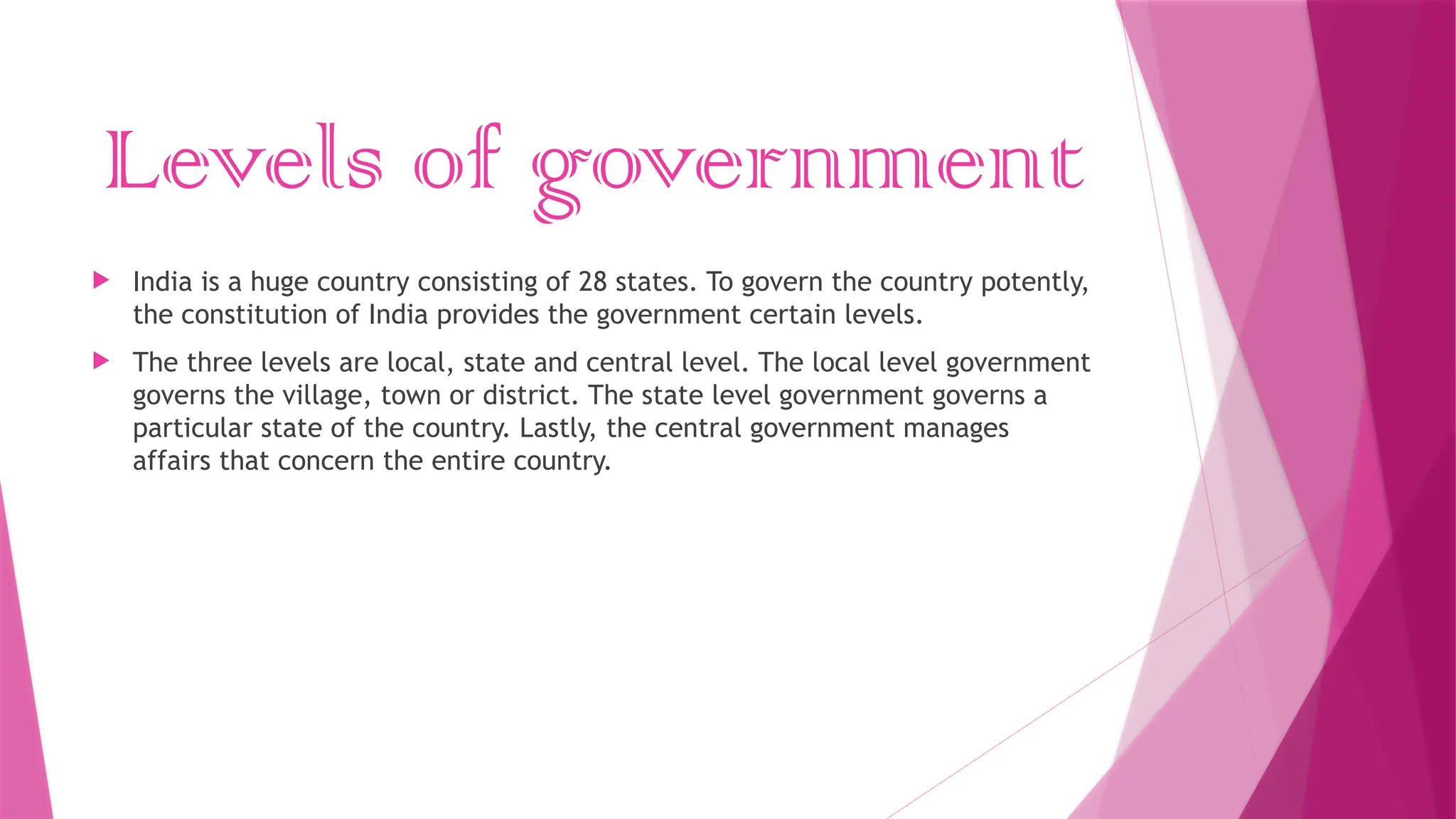 our government by Aamina power point presentation | PPTX