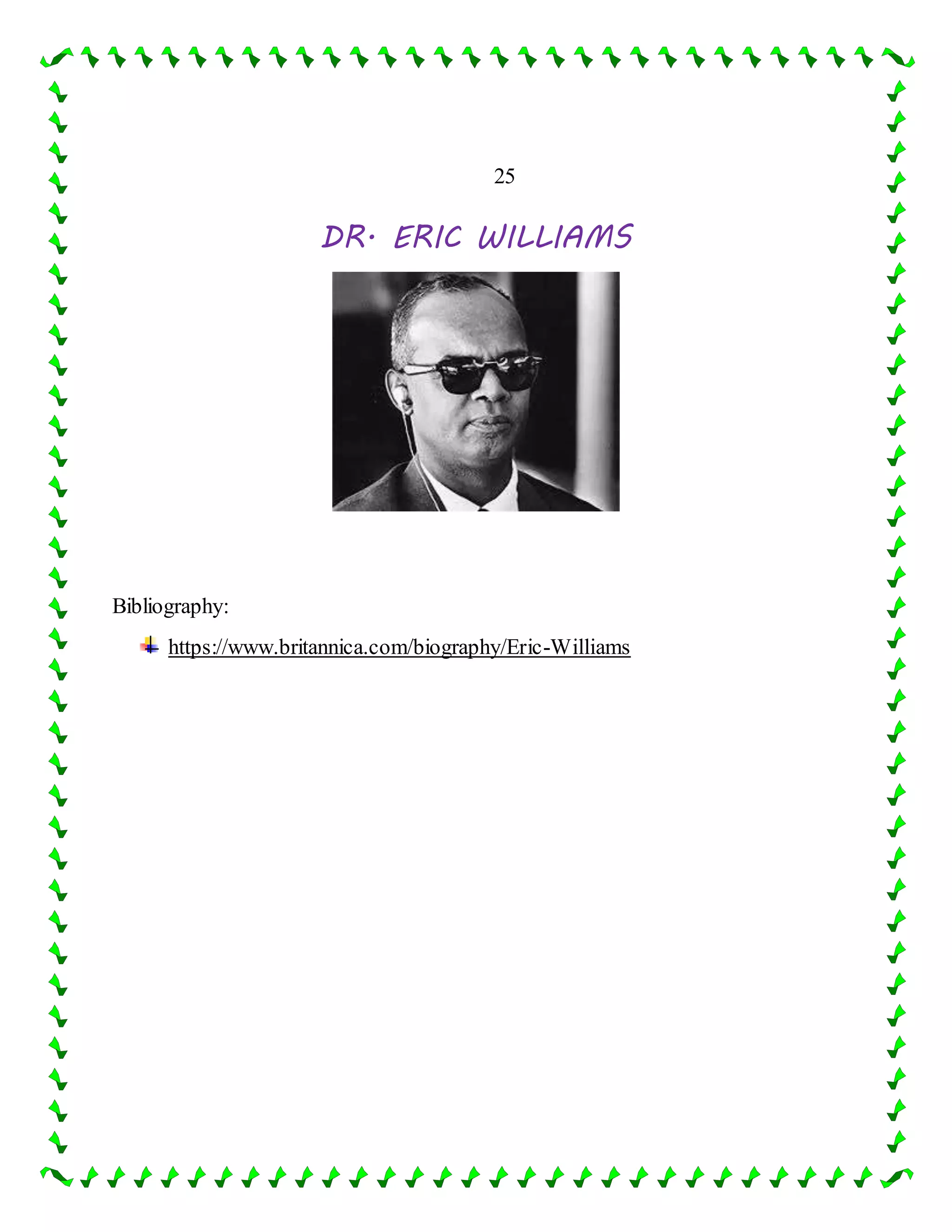Our National Heroes/Icons Trinidad & Tobago | DOCX