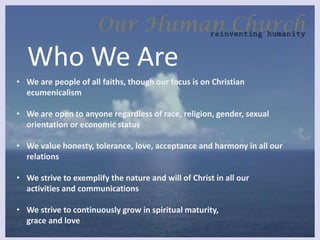 Our Human Church (Intro) | PPTX