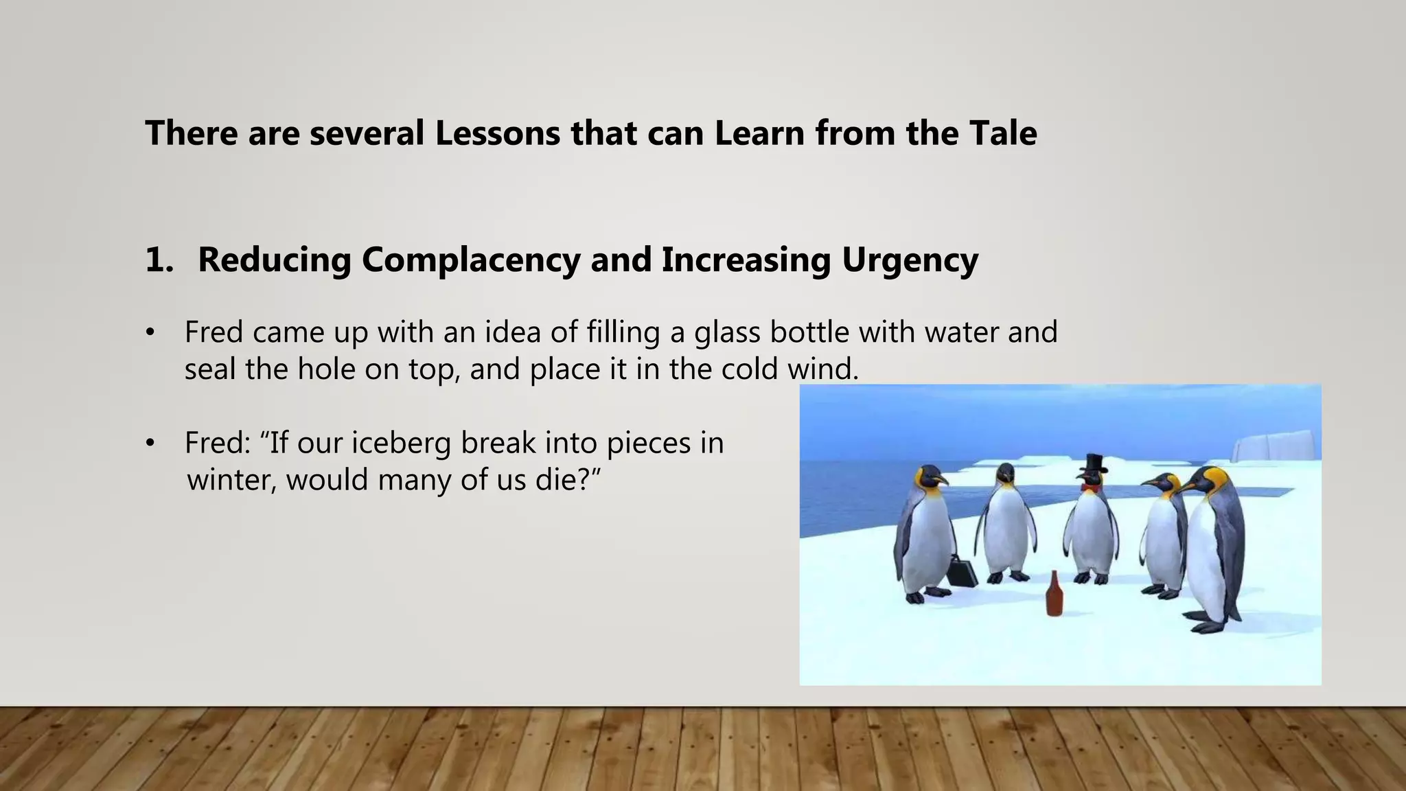 Our iceberg is Melting | PPTX